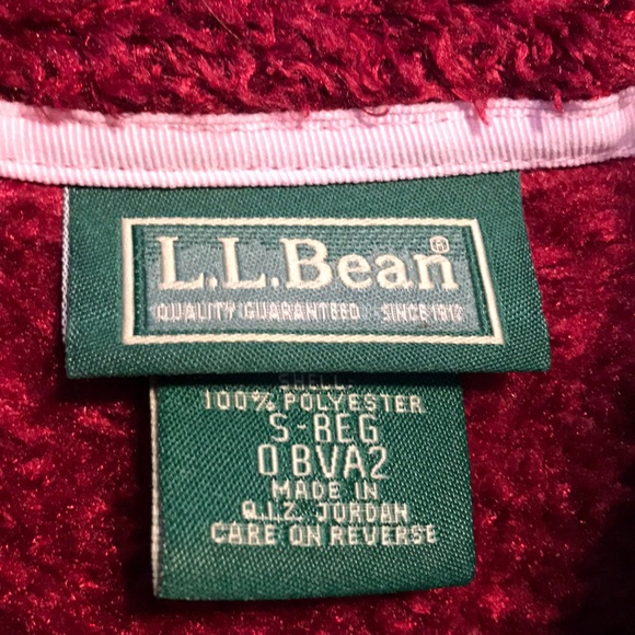 L.L. Bean | Jackets & Coats | Heavy Pyle Small Ll Bean Pink Fuzzy Vest ...